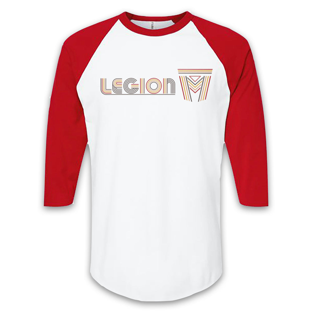 LEGION M - Vintage Logo Raglan – Legion M Shop