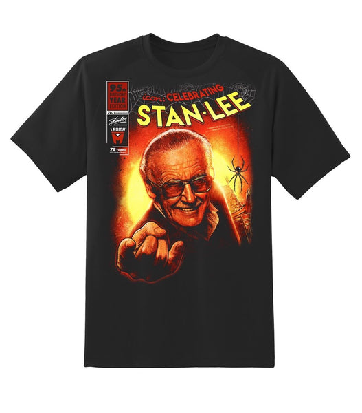 STAN LEE - Celebrating Stan Lee T-Shirt – Legion M Shop