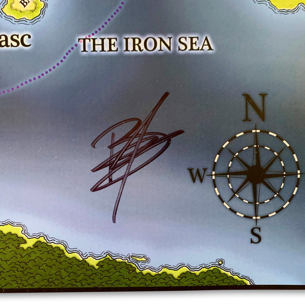 THE EMPEROR'S BLADES - Annurian Empire Map Poster - Autographed Editio ...